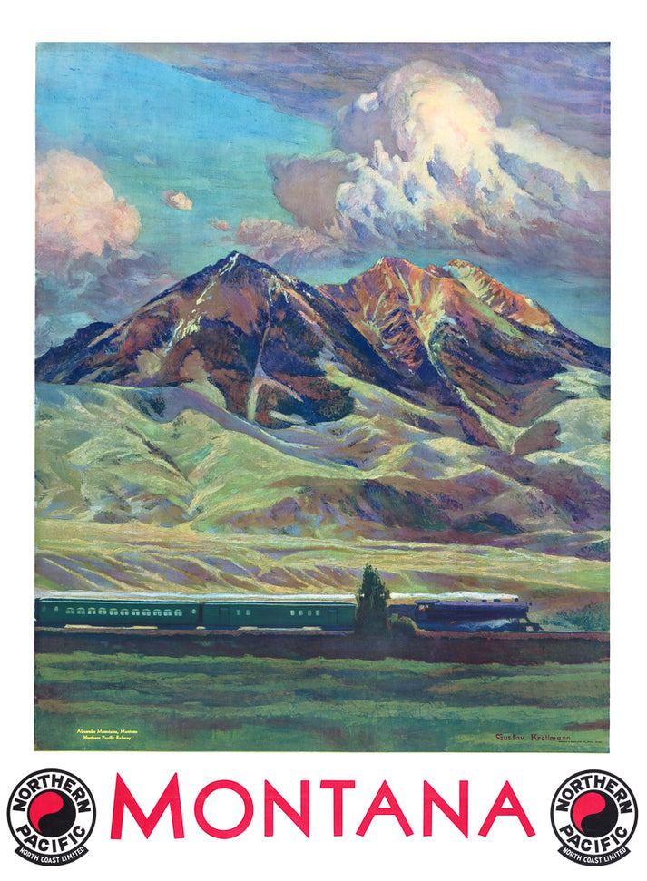 Montana Travel Poster – Vintagraph Art