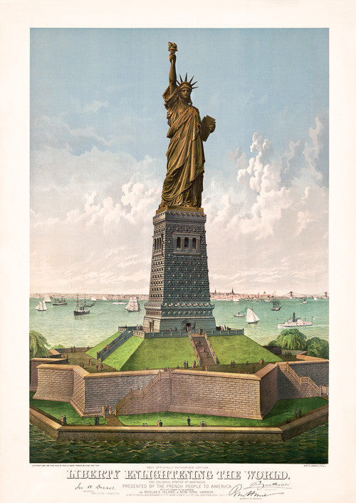 Liberty Enlightening the World – Vintagraph Art