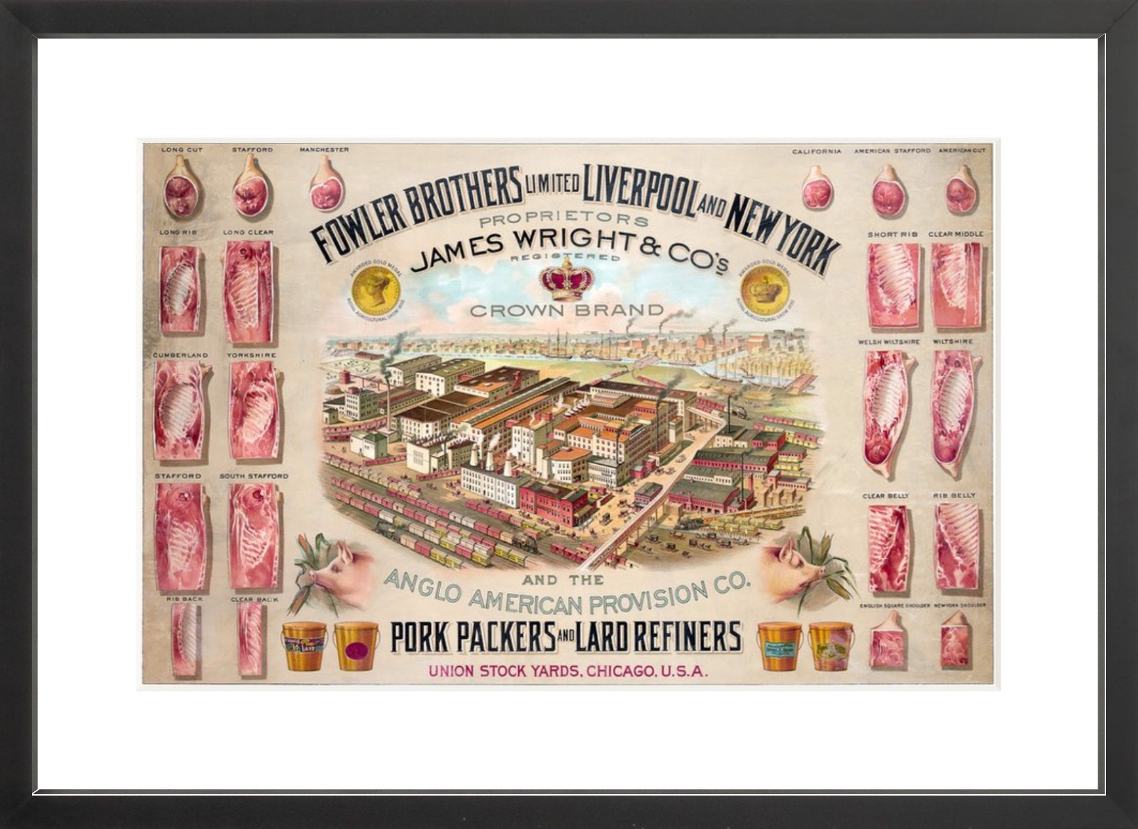 Fowler Brothers Pork Packers – Vintagraph Art