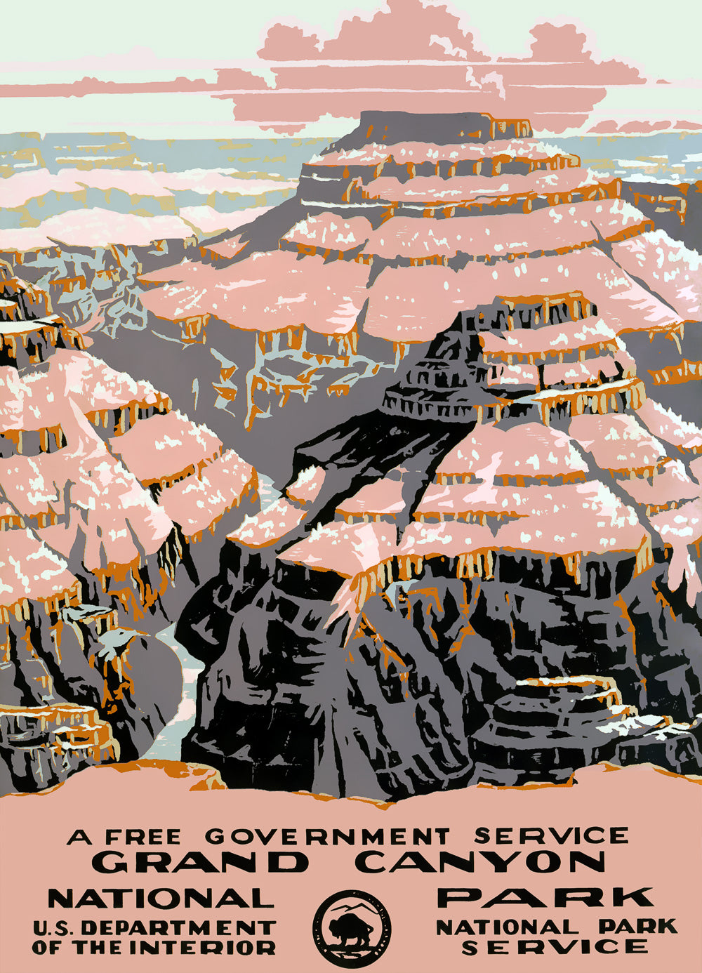 WPA Posters | WPA Art | WPA National Parks – Vintagraph Art