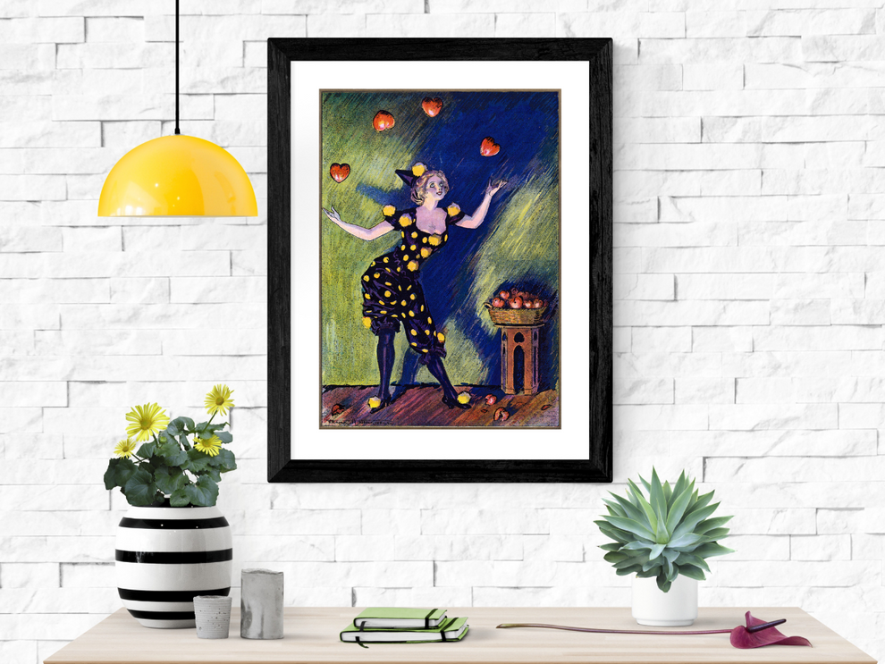 Juggling Hearts – Vintagraph Art