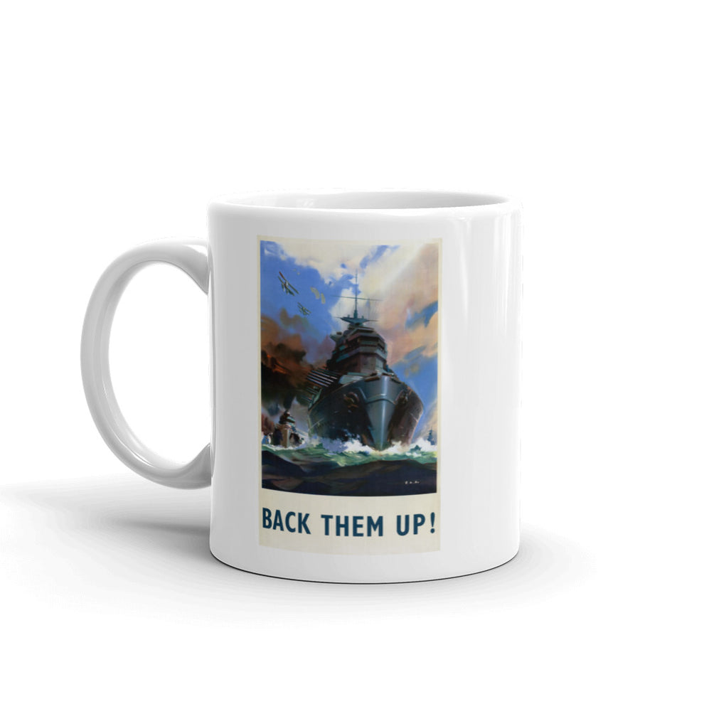 Back Them Up! British Poster – Vintagraph Art